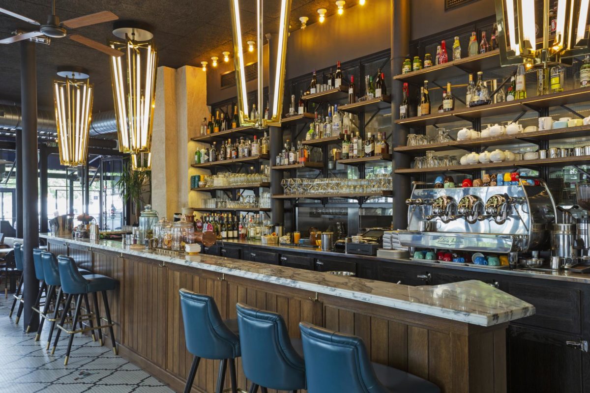 Etagères et arrières bar - Métal System